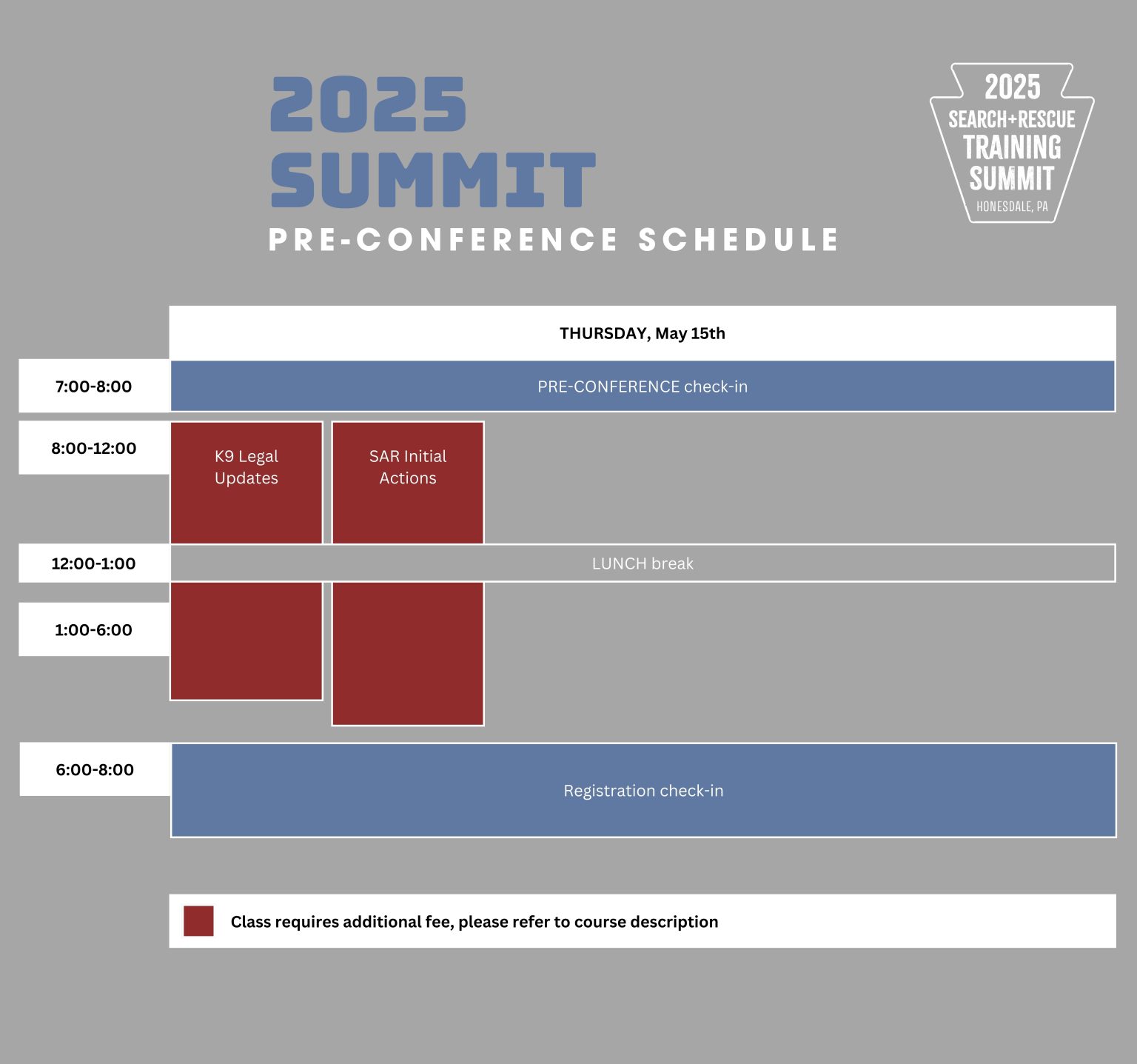 SCHEDULE - PSARC-Summit